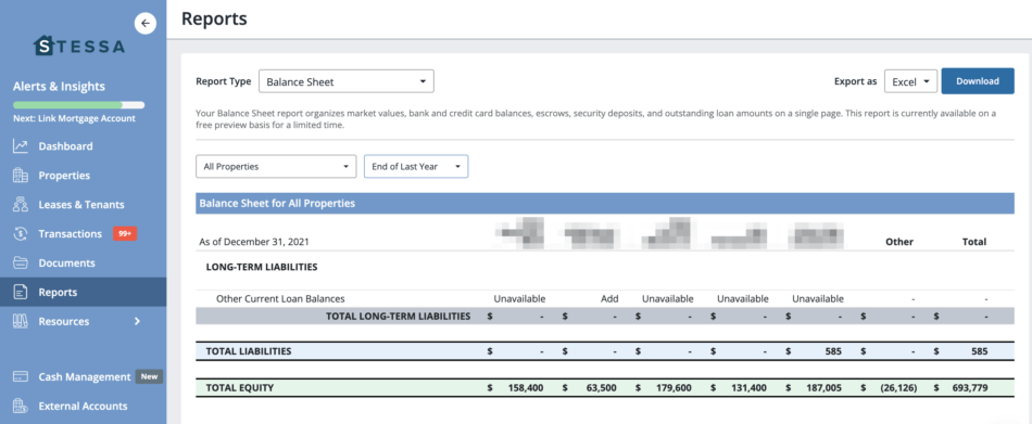 Free Real Estate Balance Sheet Templates (+ How to Automate It)